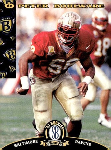 1997 Score Board NFL Rookies #7 Peter Boulware | eBay
