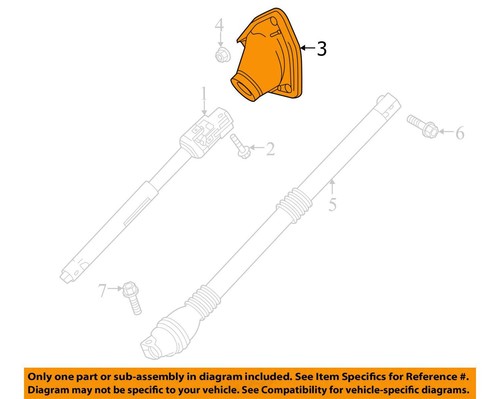 GM OEM 13-24 Encore Steering Column Lower Components-Boot 23317135 | eBay