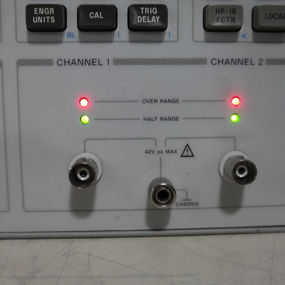 HP 3562A Dynamic Signal Analyzer 64uHz-100kHz For Parts Blank Display ...