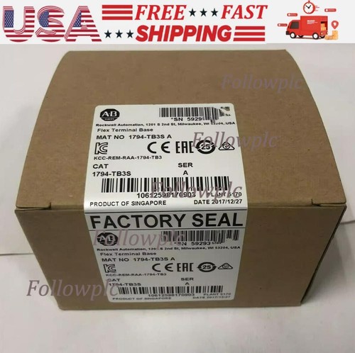 AB 1794TB3S / A Compact I/O DSI/Modbus Module Factory Sealed 1794-TB3S ...
