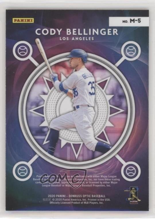 2020 Panini Donruss Optic Mythical Cody Bellinger #M-5 05r7 | eBay