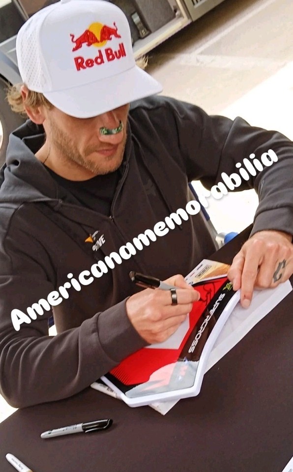 Ken Roczen 2026 Red Bull Suzuki Signed Monster AMA Supercross Red ...