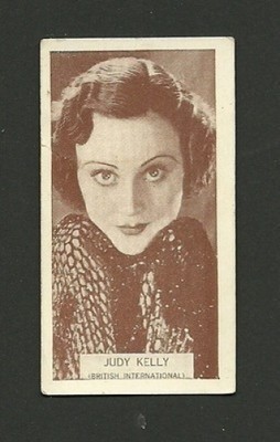 Judy Kelly #95 Vintage Film Star 1934 Cigarette Card | eBay