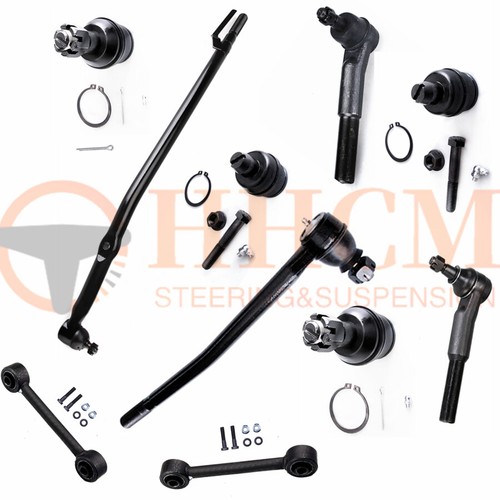 10PC Front Drag Link Tie Rod Sway Bar Link KIT For Ford Excursion F250 ...