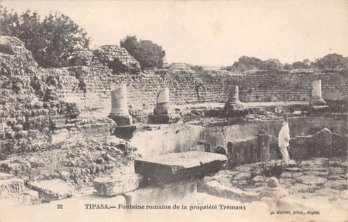 Algérie - TIPASA Tipaza - Fontaine romaine de la propriété Trémaux - Ed ...