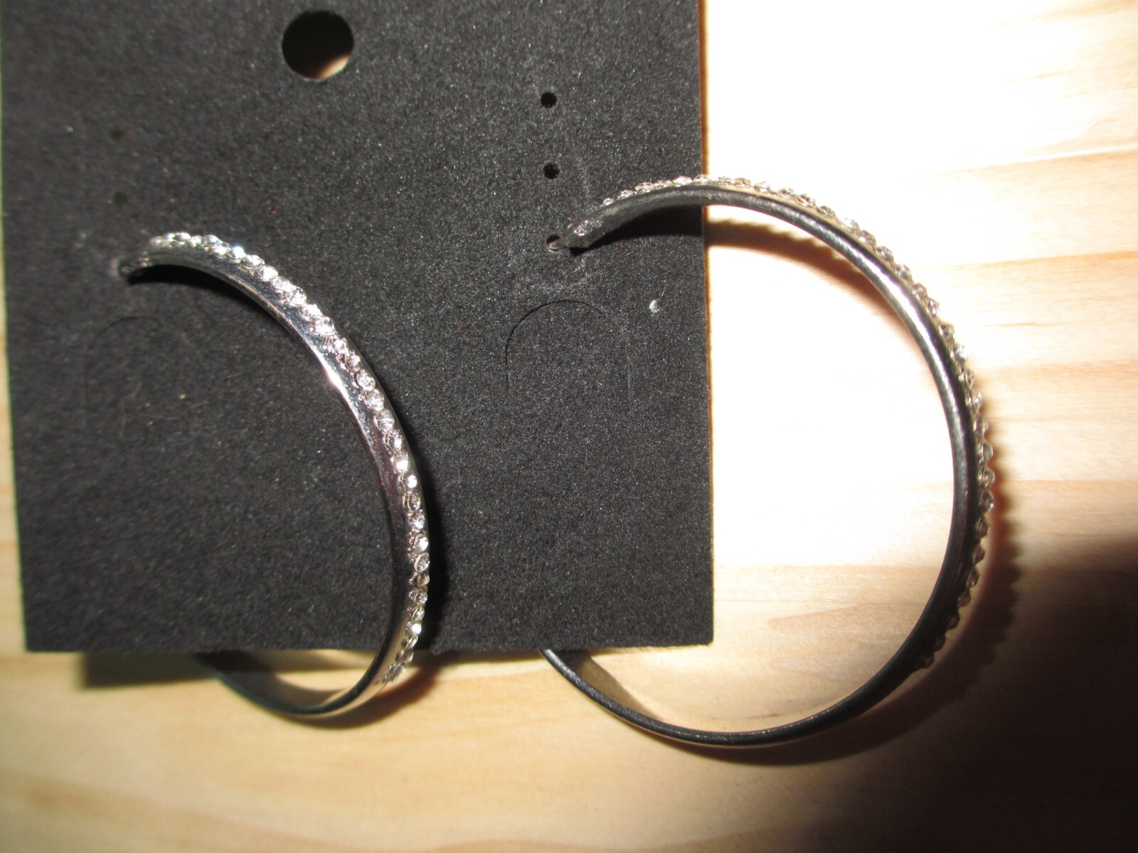 Fashion Jewelry Earrings Hoop Style Colour Silver 4.5cm Brand New L3 | eBay