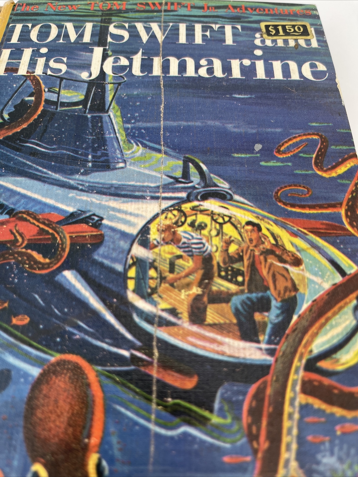 Tom Swift Jr. Vintage Lot Hydrolung #18 His Jetmarine#2 Hardcover Book ...