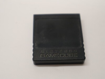 Official OEM Nintendo GameCube Authentic Memory Card DOL-014 Black 251 ...