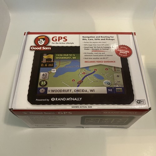 Rand McNally RVND-7725 LM GOOD SAM RV GPS Navigation-WORKING | eBay