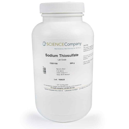 Sodium Thiosulfate, pentahydrate, 500g | eBay