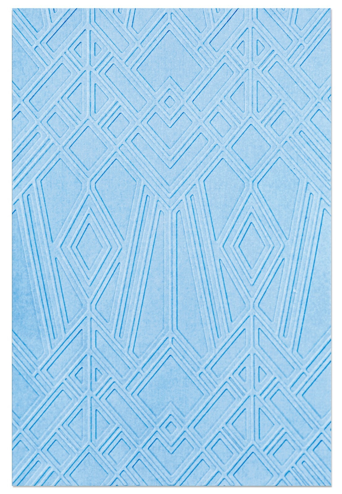Sizzix Geo Diamonds Multi-Level Embossing folder #665748 Retail $8.99 ...
