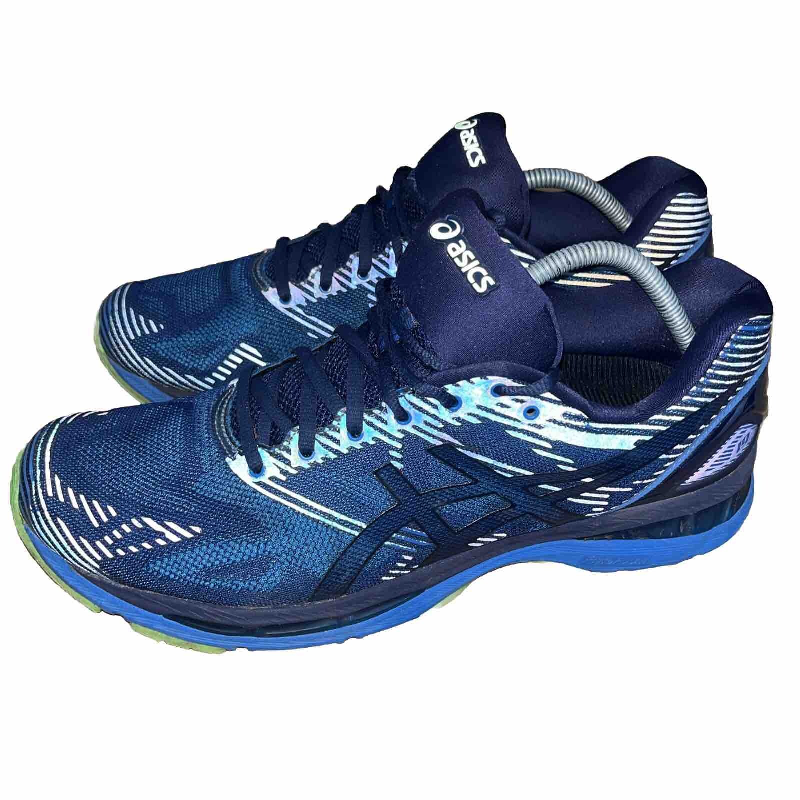 RARE EUC ASICS Gel-Nimbus 19 Men US 12 Blue Running S… - Gem