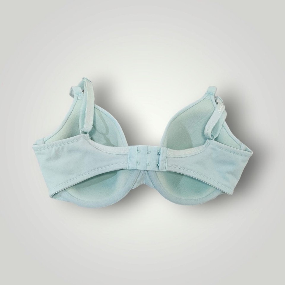 VICTORIA'S Secret Bra Womens 34D Blue Brassiere Under Garment Lingerie ...