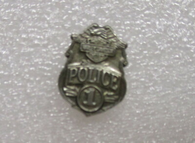 HARLEY-DAVIDSON POLICE MOTORCYCLE BADGE PIN/TIE TACK | eBay