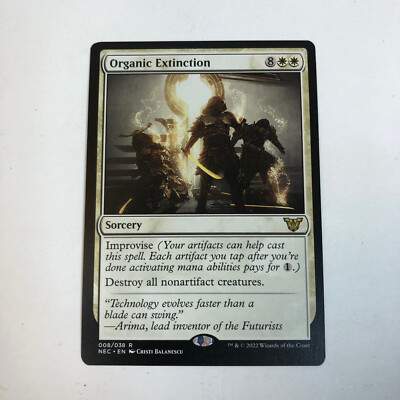 Magic the Gathering MTG Neon Dynasty Commander: ORGANIC EXTINCTION Card ...