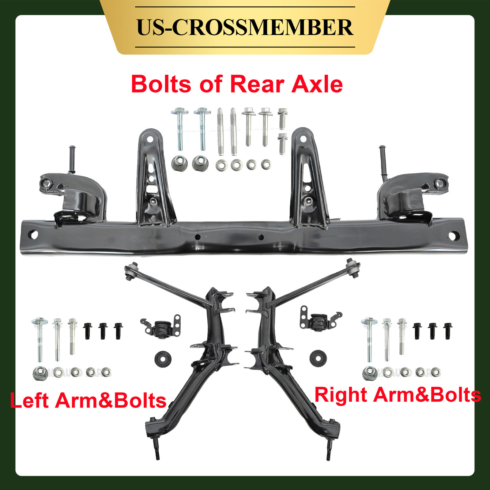 Rear Crossmember Subframe Axle for 2000-2005 Toyota Celica W/Bolts ...