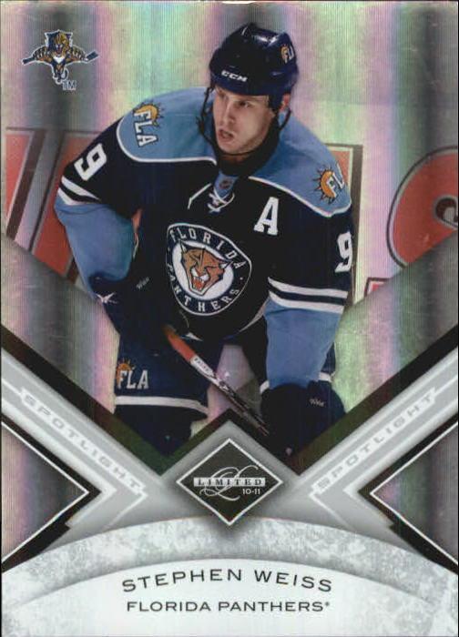 2010-11 Limited - Stephen Weiss #90 Silver Spotlight /49 for sale ...