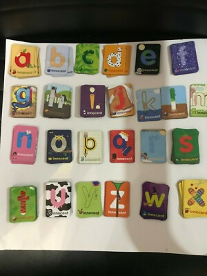 Innocent Smoothie Alphabet Fridge Magnets A to Z Letters new | eBay UK