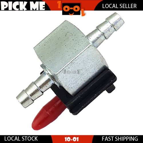INLINE FUEL TAP 6MM + 6MM SQUARE BODY ON/OFF Fit STATIONARY ENGINES | eBay