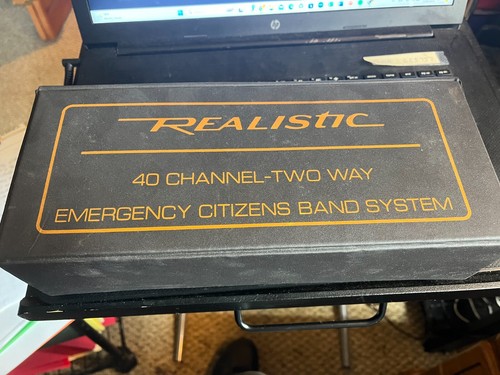 Realistic TRC-412 40 Channel Two Way Emergency Citizens Band Radio ...