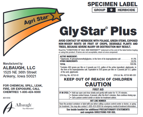 Gly Star Plus Herbicide - with Surfactant- 2.5 Gallons (41% Glyphosate ...
