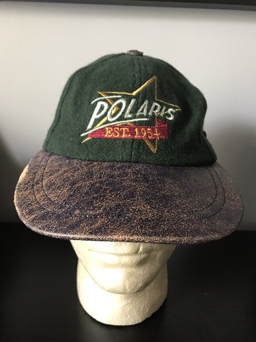 VINTAGE Polaris Snowcat Snowmobile Baseball Cap Trucker Hat Retro Rare ...