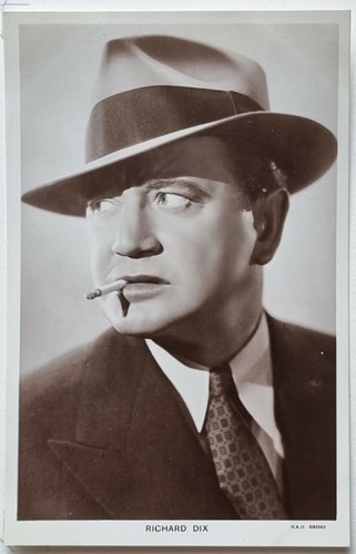 Richard Dix Photo Carte Postale Star Du Cinéma Vintage Original | eBay