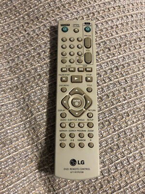 DVD LG Player Remote Control Genuine 6711R1P070B | eBay