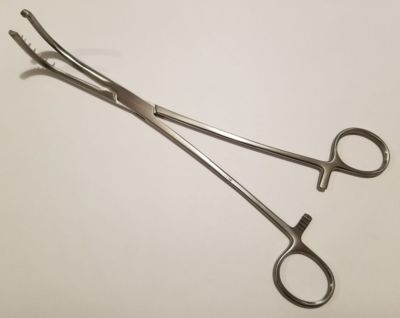 9" Sarot Bronchus Thoracic Clamp Grasping Forceps 1.5" Long Jaw Right ...