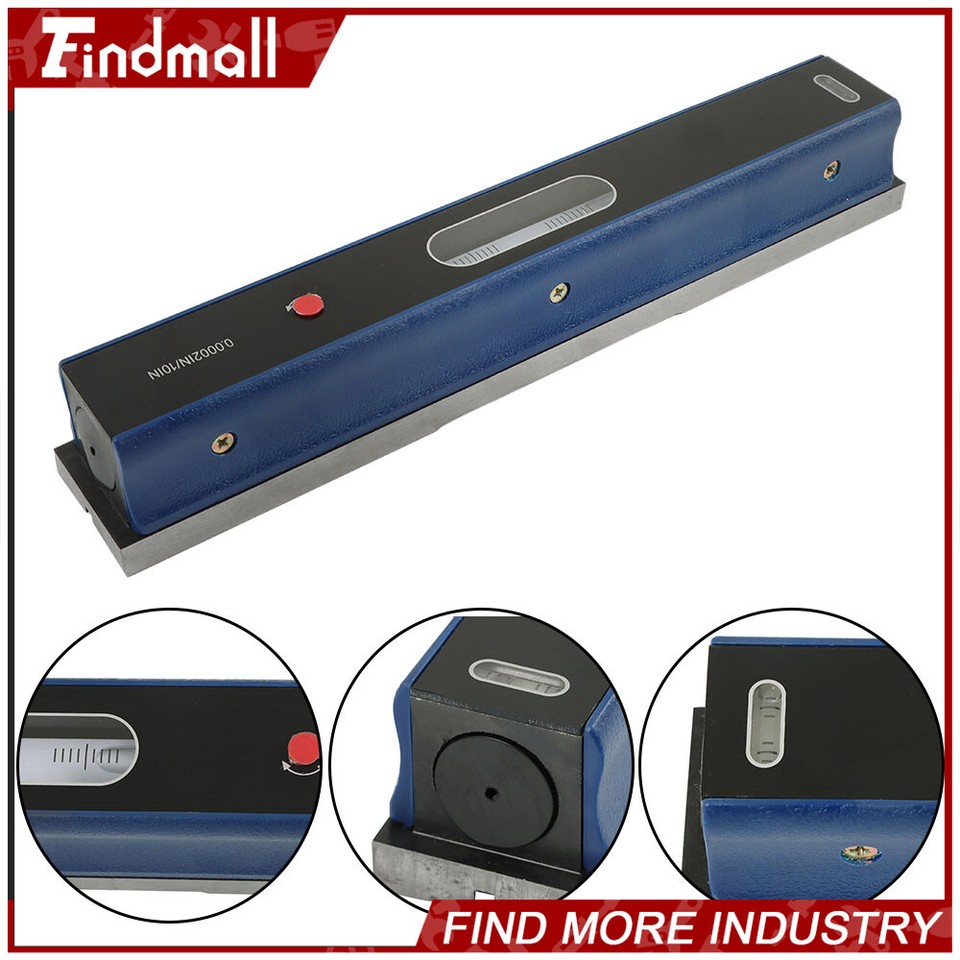 Findmall 6"/8"/12" 0.0002"/10' Accuracy Heavy Duty Precision Bar ...