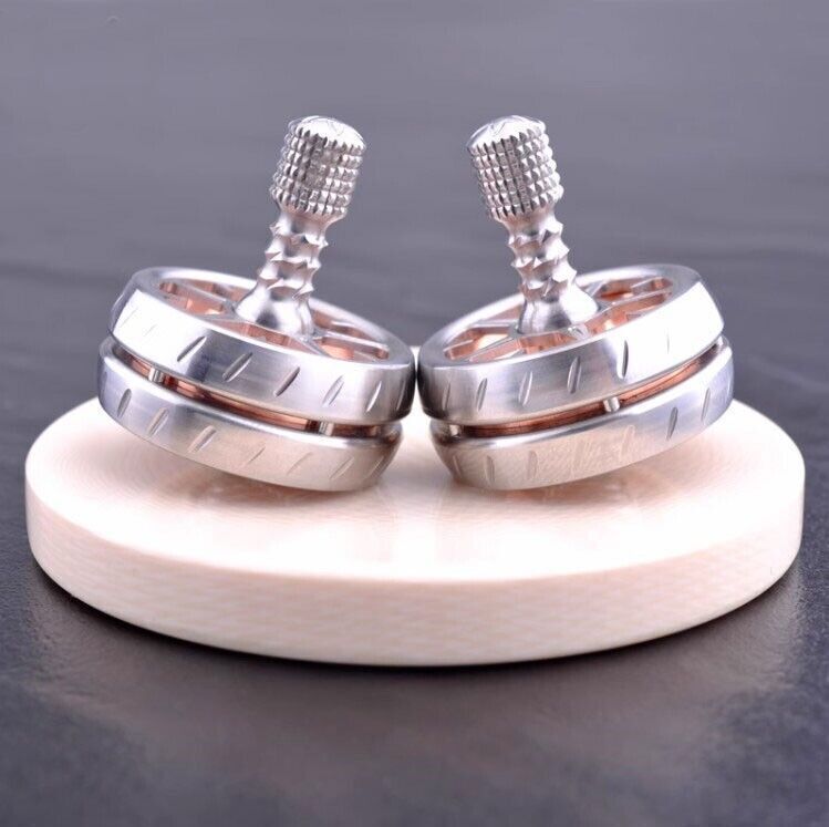 EDC Finger Spinning Top Stainless Steel Ceramic Bead Precision Spinner ...