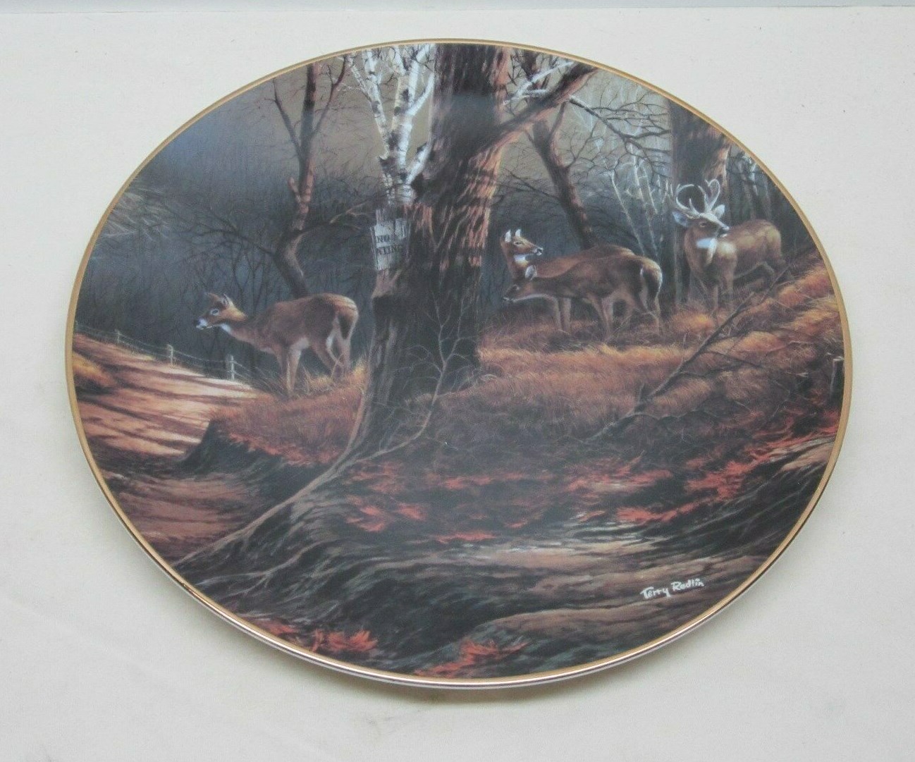Terry Redlin Collection Plate "LEAVING the SANCTUARY" Number 2461A | eBay