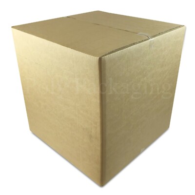 406x406x406mm/16x16x16"DOUBLE WALL=STRONG SQUARE Cardboard Packing ...