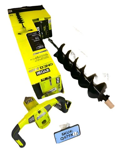 Ryobi 18V HP Cordless Earth Auger with 6 in. Bit Included (Tool Only ...