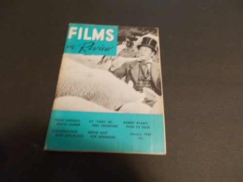 Films in Review Magazine January 1968 Dr. Doolittle Cover | eBay