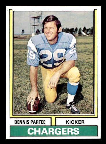 1974 Topps Football #503 Dennis Partee NM/MT *d4 | eBay