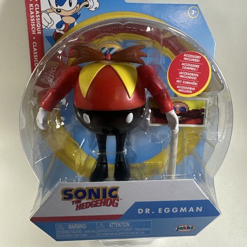 Sonic The Hedgehog Classic Dr Eggman With Goal Post Action Figure 2024 ...