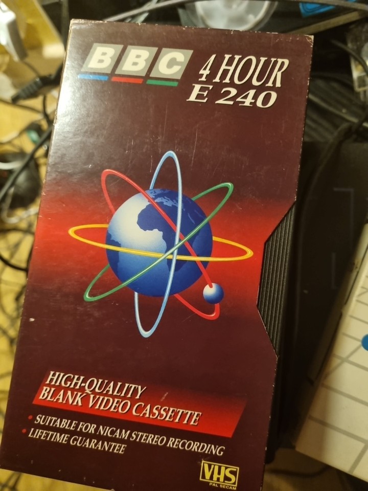 4 Used Recordable VHS Tapes Job Lot Bundle | eBay UK