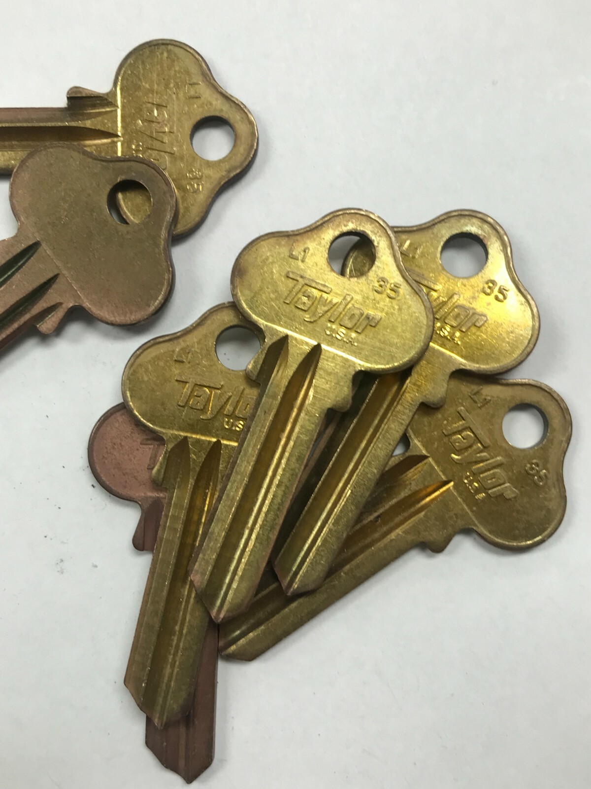 one Taylor key blank for Lockwood locks, 5LO1, 1004, L1, LW20 35 ref ...