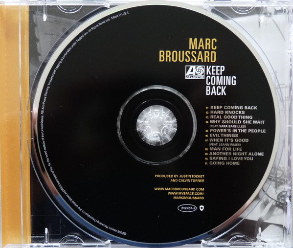 Marc Broussard - Keep Coming Back CD, Album | eBay