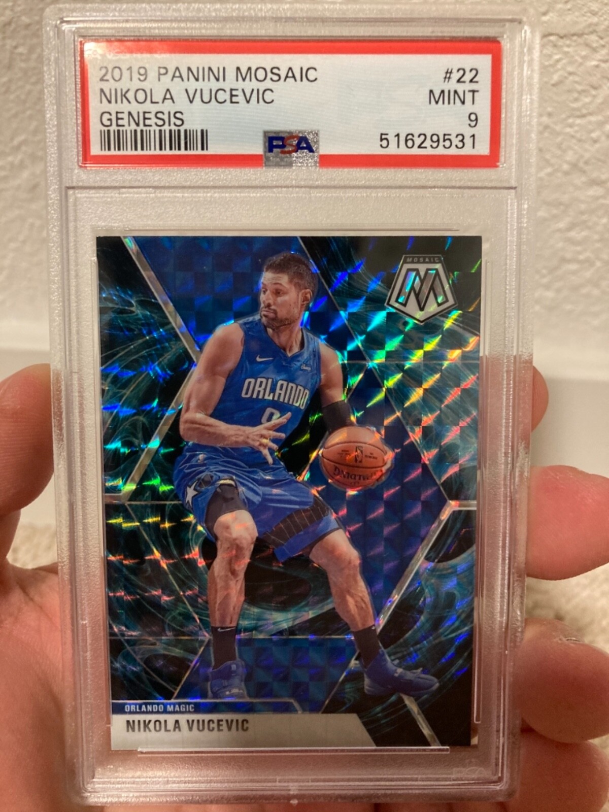 2019-20 Panini Mosaic - Genesis Prizm #22 Nikola Vucevic for sale ...