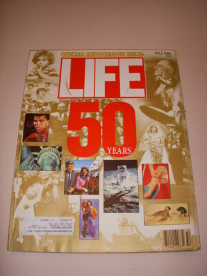LIFE MAGAZINE, FALL 1986, SPECIAL ANNIVERSARY ISSUE, 50 YEARS, MANY ...