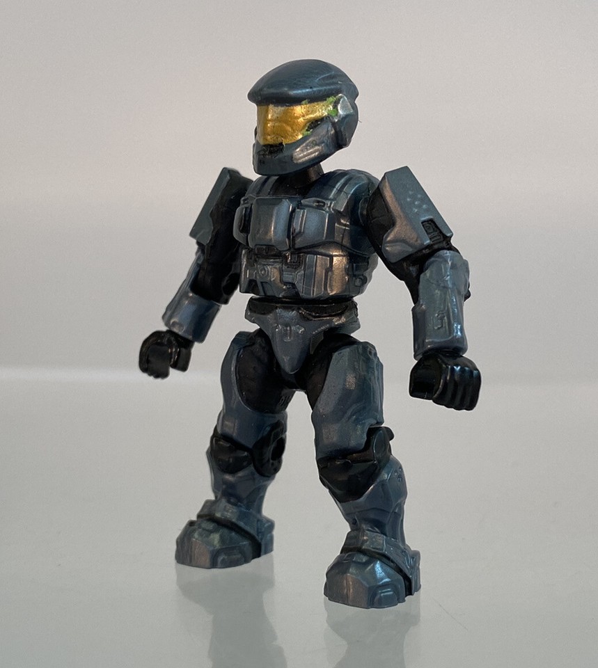 Mega Bloks Halo USNC Spartan V(B) ODST Pilot Blue Flood Hunter Falcon ...