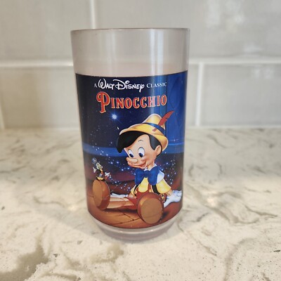 Vintage 1994 Pinocchio Burger King Plastic Drinking Glass Series 6 | eBay
