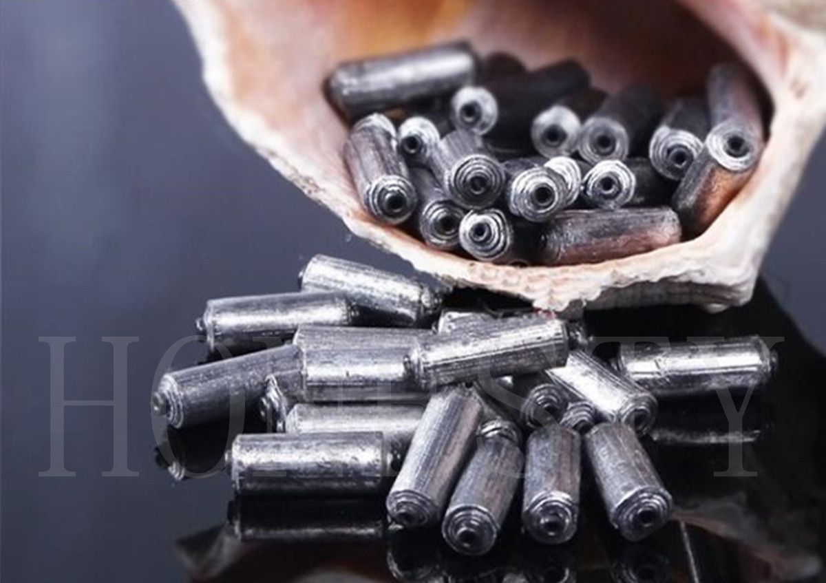 10pcs Cylinder Weights Lead Sinkers Pure Lead Making Sea Fishing Sinker ...