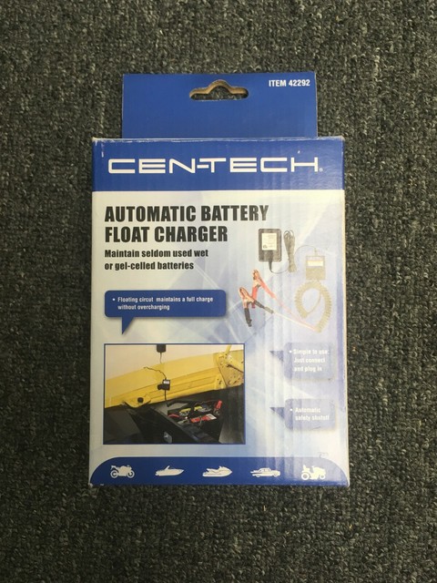 How to connect a motorcycle battery to a cen tech battery charger ...