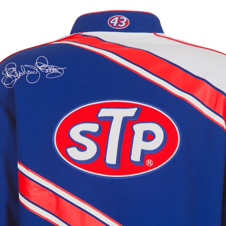 Nascar Richard Petty STP Twill Uniform Jacket Royal | JH Design | eBay