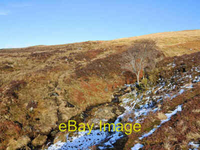Photo 6x4 Moorland and Burn in upper Glen Beich Beich Burn c2008 | eBay UK