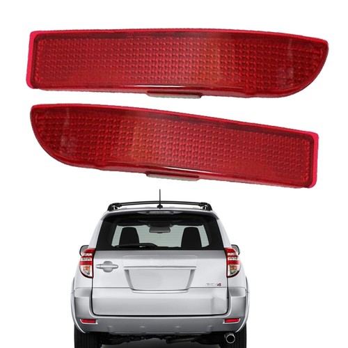 Pair Left&Right Rear Bumper Reflector Light For Toyota RAV4 2006-2010 ...