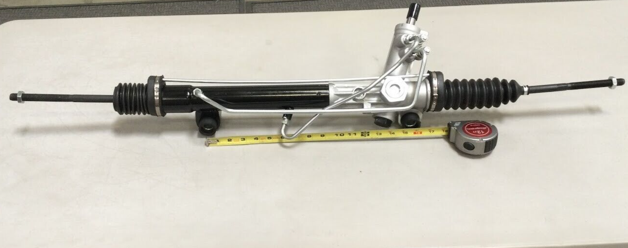 Power Steering Rack and Pinion TCI Heidts Fatman Mustang 2 Clip ...